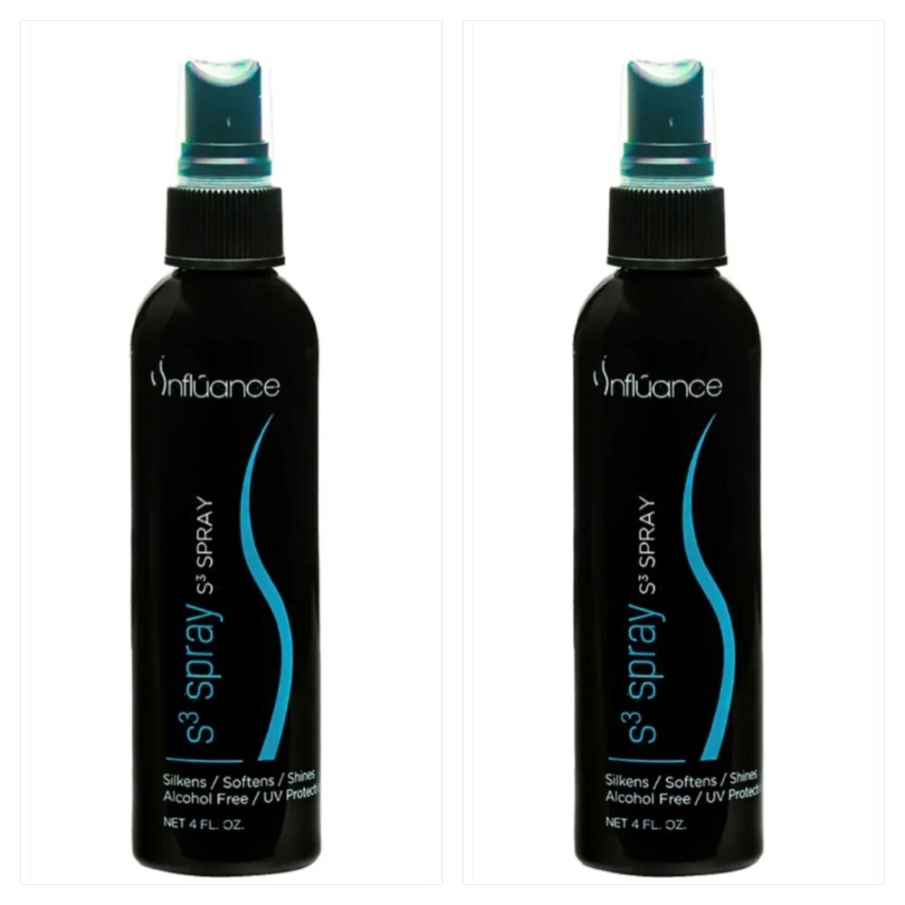 Influance S3 Spray 4 oz Eliminates Frizz High Gloss Finish 2 PACK | eBay