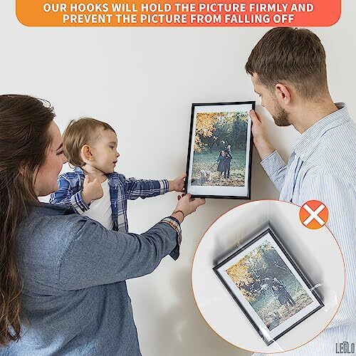 D-Ring Triangle Hooks for Hanging Picture - 100Pcs Small Decorative ...