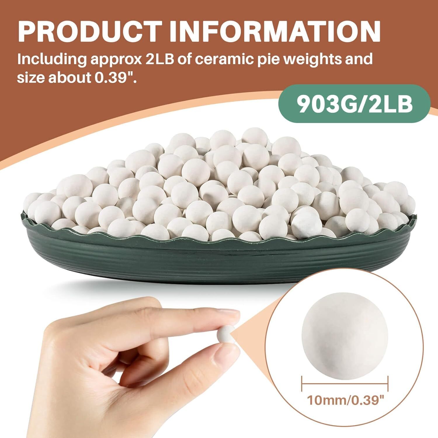 Sukh 2LB Pie Weights for Baking - Crust Ceramic Weights... | eBay