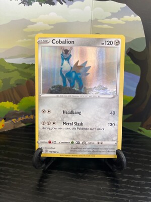 Cobalion 114/198 - Chilling Reign - Holo Rare - Pokemon Card TCG - LP ...