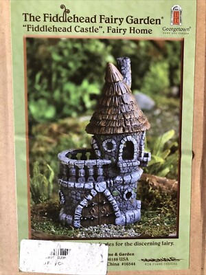 Castle Fairy Home - Fiddlehead Fairy Garden Collection | eBay