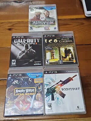 Playstation 3 5 Game Bundle | eBay
