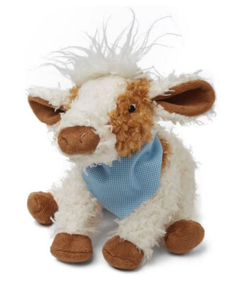 Bunnies By The Bay Moo Moo The Cow Bull w Bandana plush Stuffed Animal ...