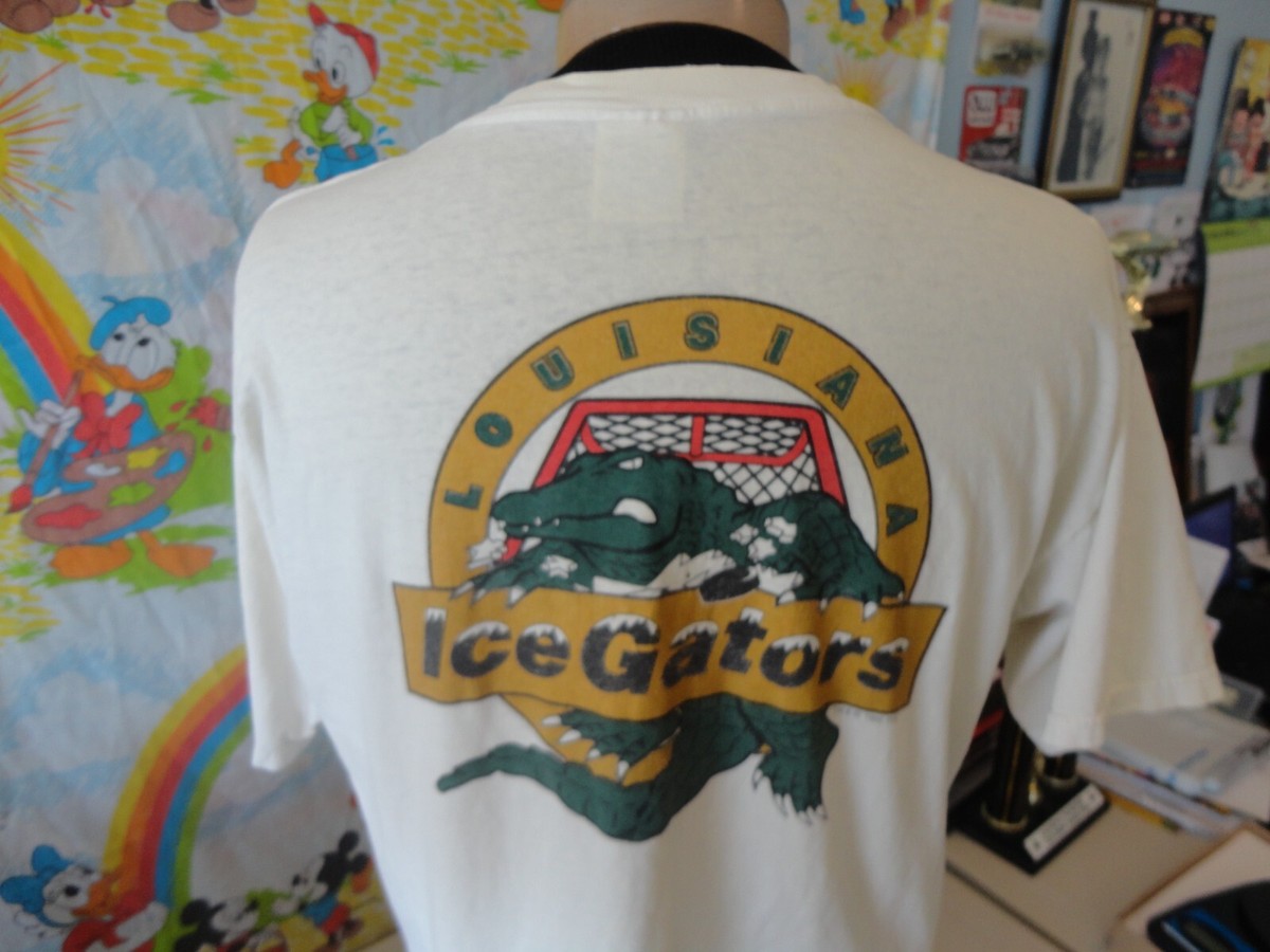 Louisiana Ice Gators Logo LOUISIANA ICE GATORS HOCKEY POSTER ART