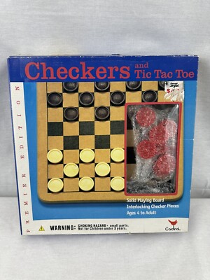 CHECKERS BOARD GAME *used* 1998 | eBay