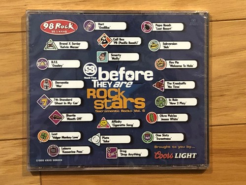 98 Rock Sacramento Rocks 6: Beyond the Muzak KRXQ-FM Sacramento CD Rare ...