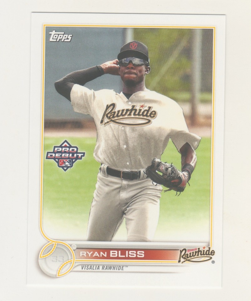 2022 Topps Pro Debut #PD-168 RYAN BLISS RC Rookie Seattle Mariners QTY ...