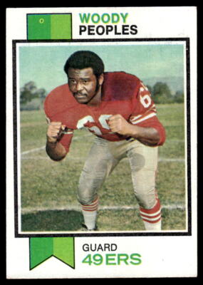 1973 Topps Woody Peoples #262 San Francisco 49ers Football Card | eBay