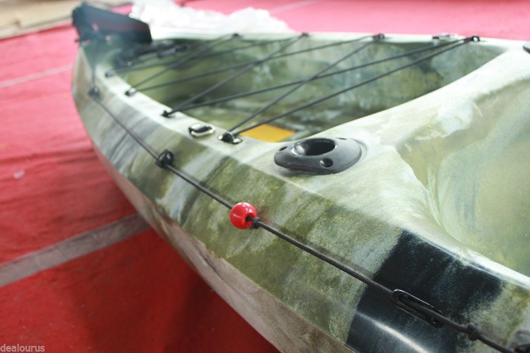 kayak rudder Kit * Cable * Rope * Foot Rest * Bracket * Spring operated ...