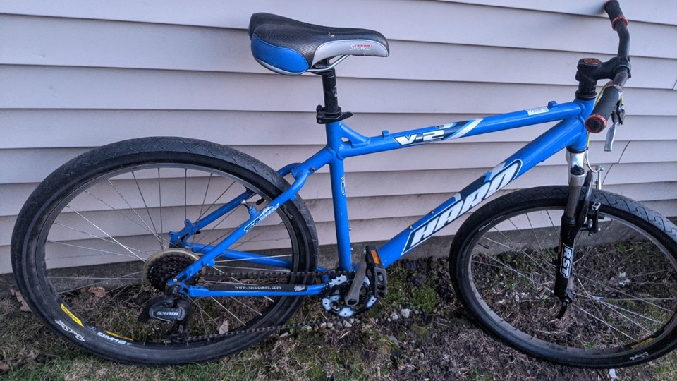 Retro Haro V2 Mountain Bike- 22.5” aluminum frame- 21 speed Custom | eBay