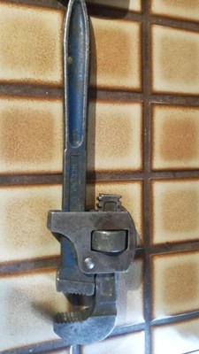 Large Forged steel,Record Stilsons.At Least 70 Years Old.Still In ...