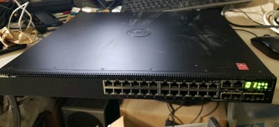 Dell PowerSwitch N3024 24-port RJ-45 Ethernet Switch Stack 2x SFP 2x SFP+ 1xPSU | eBay