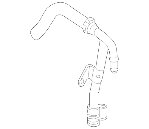 Mercedes Benz Genuine G550 G550 4X4 2016-2023 Water Feed Tube ...