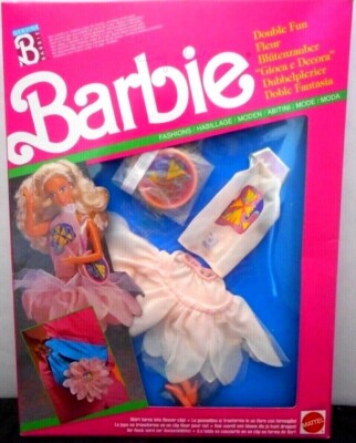 Vintage 1990 Barbie Double Fun Fashions #5932 Mattel Sealed New | eBay