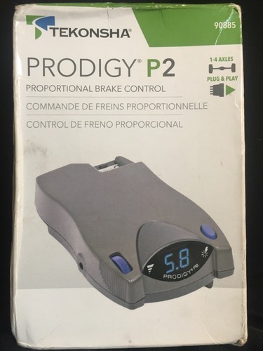 Tekonsha Prodigy P2 Electric Brake Controller Module Trailer Towing Kit ...