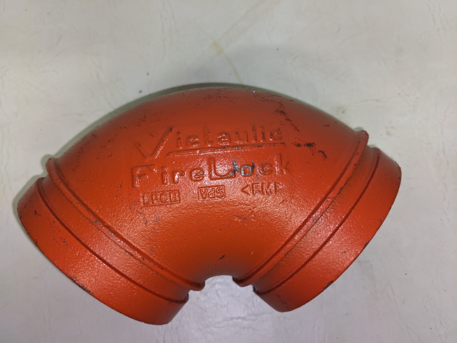 VICTAULIC 4/114,3 90-degree ELBOW 4" Interior Diameter PIPE FITTING NO ...