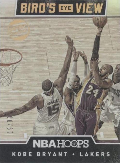 2015-16 Panini NBA Hoops - Bird's Eye View Kobe Bryant #16 Holo Artist ...