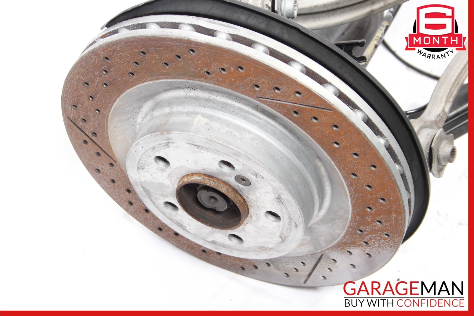 08-14 Mercedes W204 C63 AMG Rear Right Spindle Knuckle Brake Disc Shaft ...