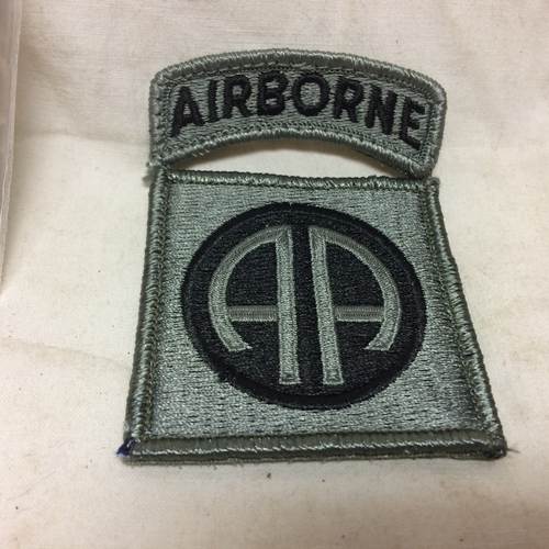 Military Patch Badge lot (2) Army 82nd Airborne Infantry ACU Hook Loop w/ Tab | eBay
