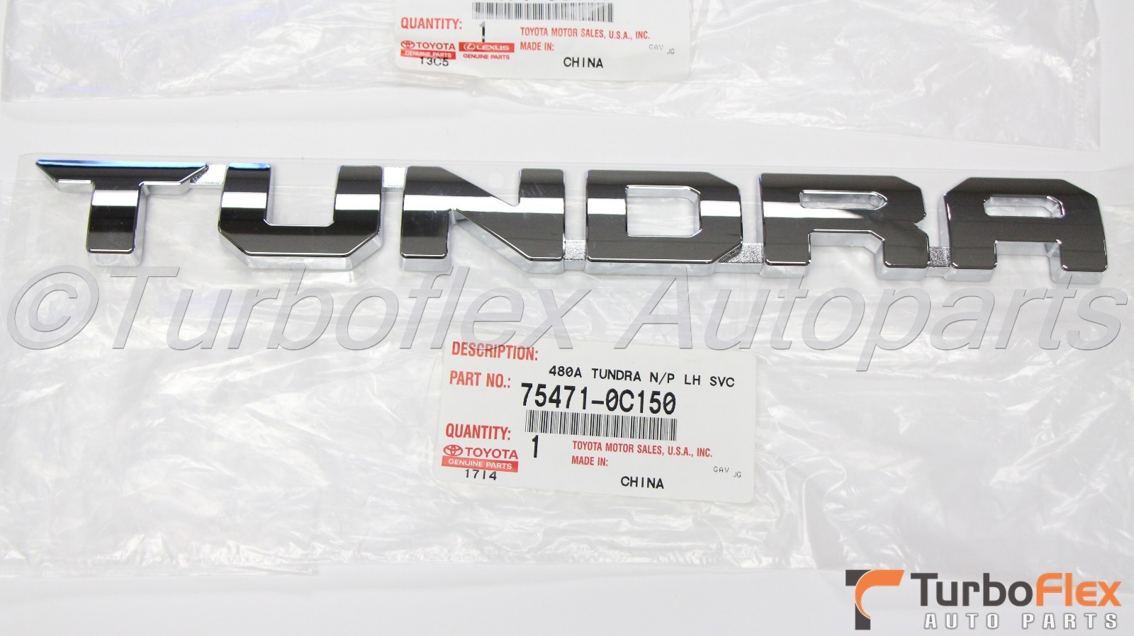 Toyota Tundra 2014-2018 Front Door 4 Emblem Kit Genuine OEM | eBay