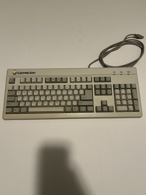 GATEWAY 2000 21960001-00-102 219600X-XX-XX MEMBRANE QWERTY VINTAGE ...