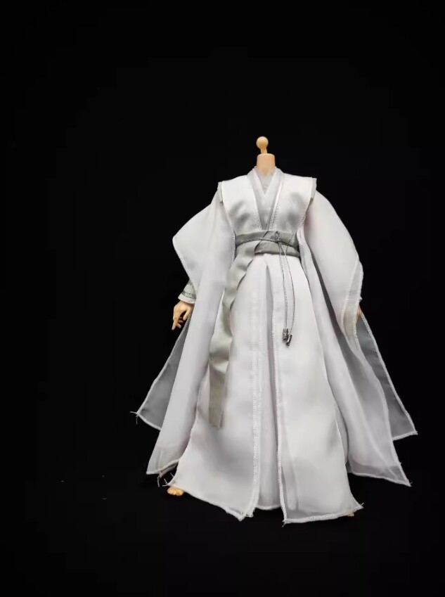 1/6 Scale Male Soldiers Gray Ancient Robe Clothing Fit 12" PH TBL ...