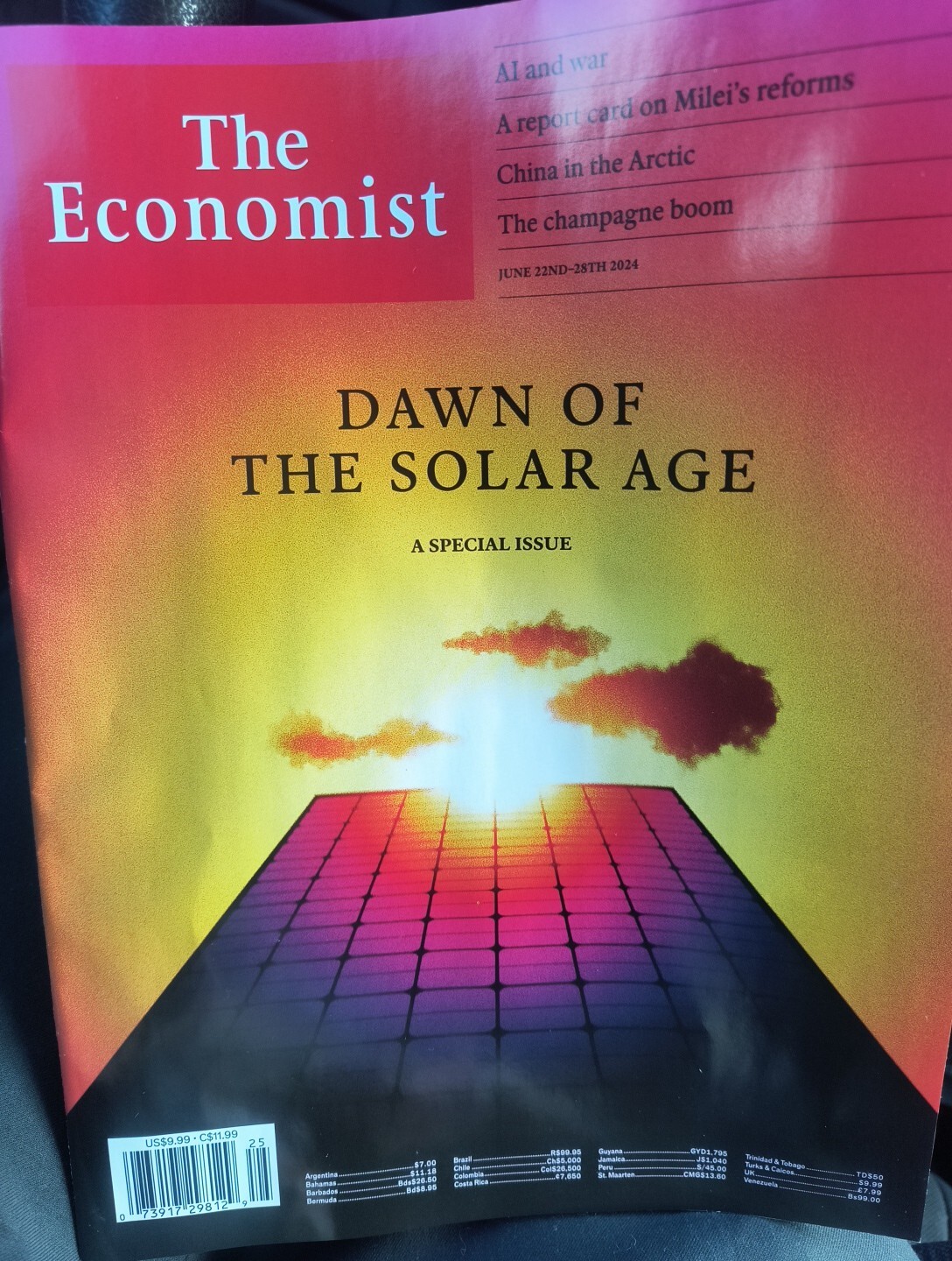 The Economist Magazine June 22nd-28th 2024 DAWN OF THE SOLAR AGE A ...