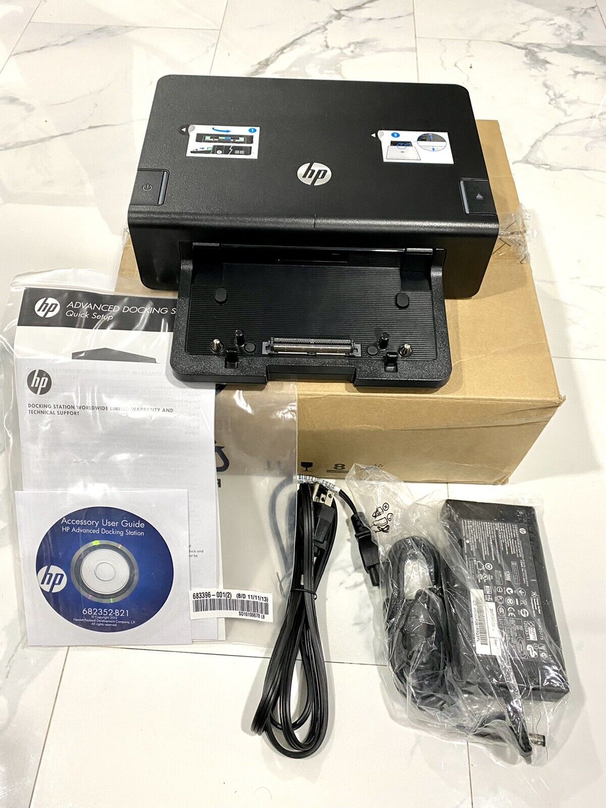HP Docking Station For Elitebook 2170P Notebook PC 120W | eBay