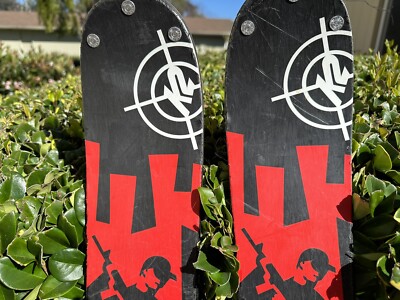 179 cm K2 Public Enemy Twin Tip Park All Mountain Skis w/ MARKER ...
