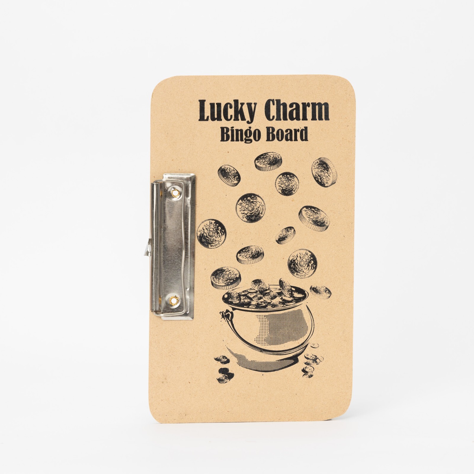 Bingo Board With Clasp Clip Fun Game Clip 24cm x 15cm Job Lot 1-48 Pack ...