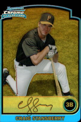 2003 Bowman Chrome Draft Gold Refractors #42 Craig Stansberry /50 - NM ...