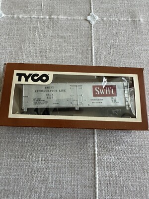 Vintage Tyco Ho Scale Swift Refrigerator Line SRLX 4226 Reefer Box ...