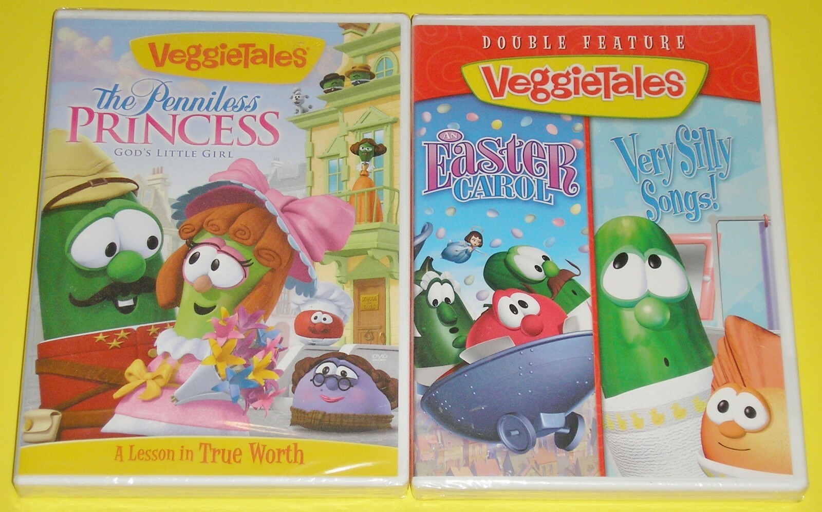 VeggieTales DVD Lot - An Easter Carol Silly | Grelly USA