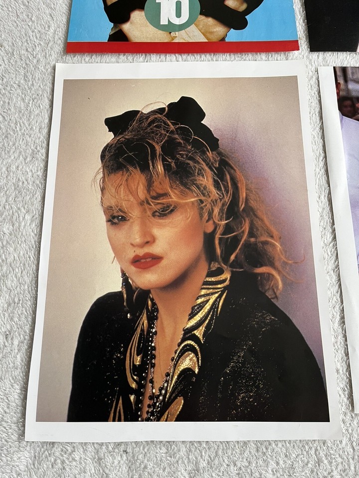 MADONNA Clip Collection Posters Music magazines Vintage Rare 1980s ...