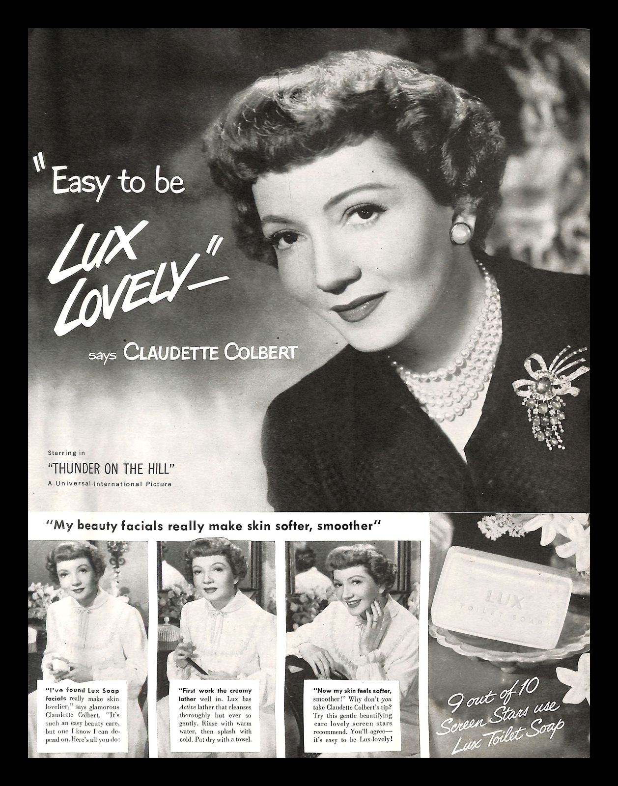 Claudette Colbert Filmography