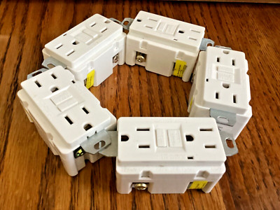 CLASS A GFCI 20 AMP/120V 60 HZ OUTLETS RECEPT SET OF 5 (NEW) No Box | eBay