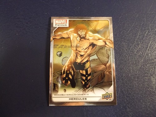 2022 Upper Deck Marvel Platinum Hercules Card # 197 | eBay