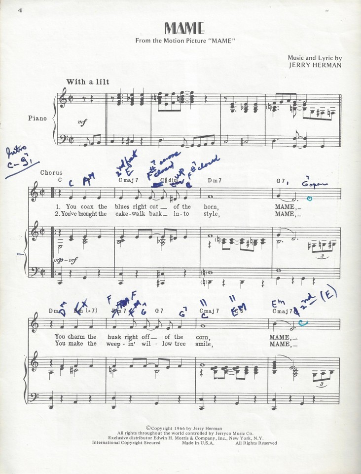 Lucille Ball "MAME" Jerry Herman / Robert Preston 1974 Movie Musical ...