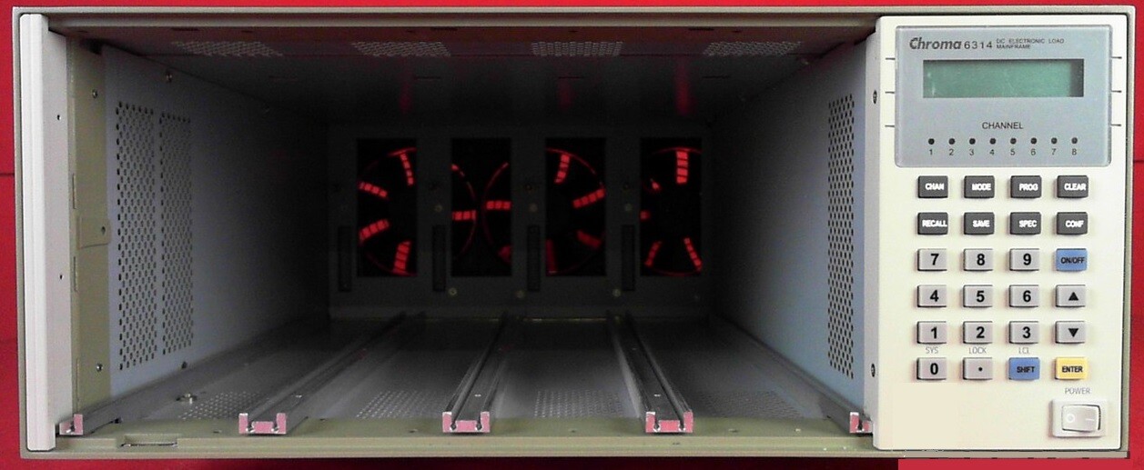 Chroma 6314 Electronic Load Mainframe | eBay