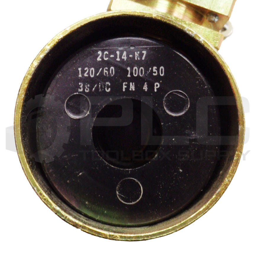 NEW VERSA VALVES SOLENOID VALVE 175PSI MAX 40PSI MIN 120/60 12W W/2C-14 ...