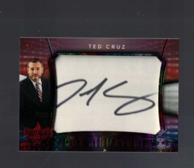 2020 Decision Cut Signature Auto Autograph Ted Cruz Rainbow #2/5 | eBay