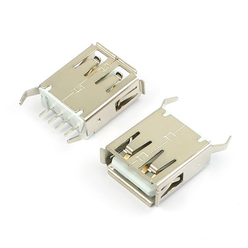 50Pcs USB 2.0 Female 4 Pin 4P AF Type A DIP PCB Socket Jack Plug ...
