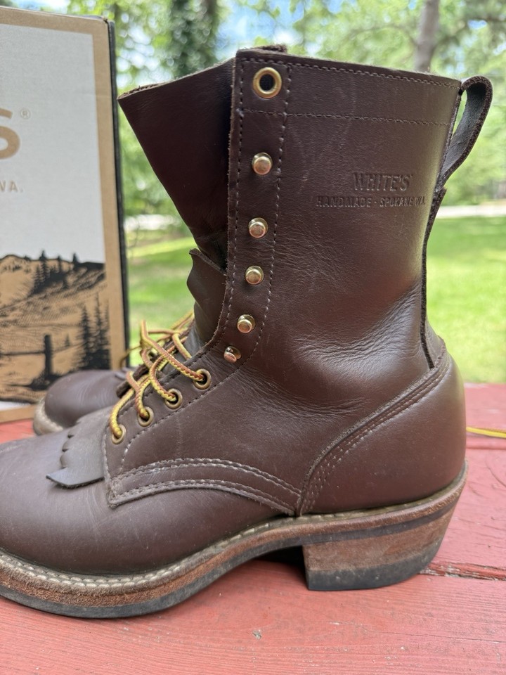 White's Boots Stockman Work Boots Size 9D 55 Arch Ease Last | eBay