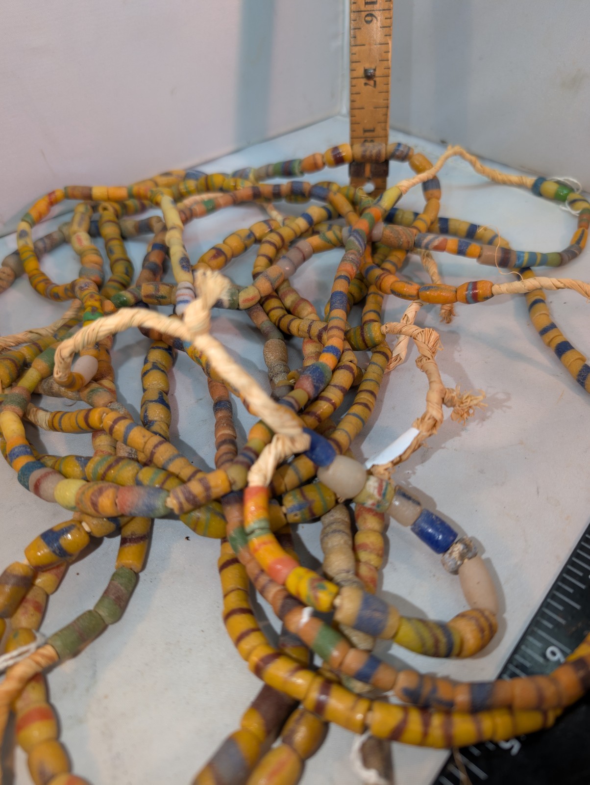 Three strands Indian trade Beads Old Trading post stock | eBay