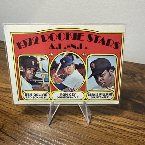 1972 Topps Rookie Stars Ben Oglivie Ron Cey Bernie Williams | eBay