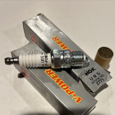2 plugs NGK 2771 / UR5 V-Power Spark Plug ~ Free Shipping - New Old ...