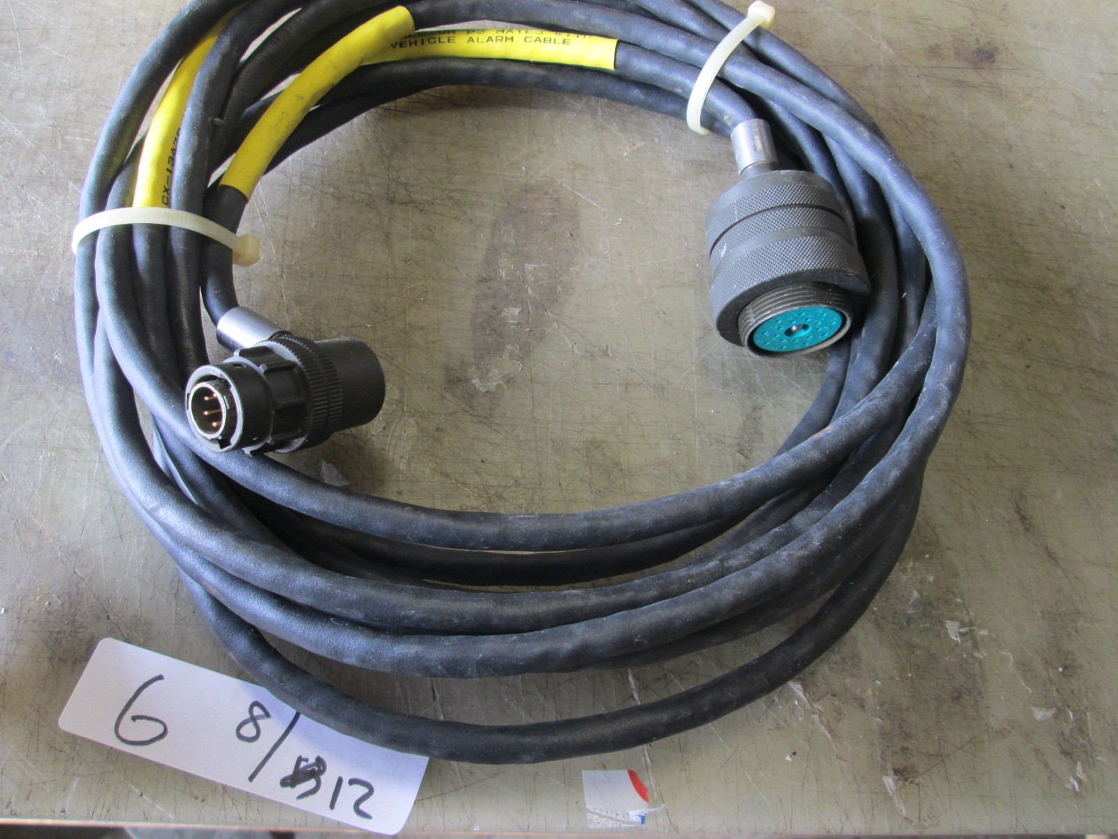 NOS 19' VIC-3? Vehicle Alarm Cable, CX-13476/VRC, for Military Vehicle ...