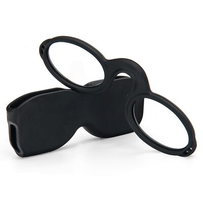 Ultra Slim Armless Reading Glasses Compact Pocket Size with Case | eBay