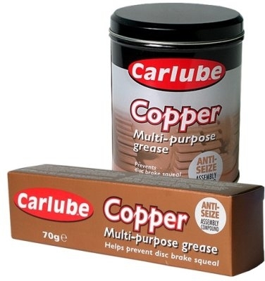 CARLUBE COPPER SLIP MULTI PURPOSE ANTI SEIZE ASSEMBLY COMPOUND GREASE ...