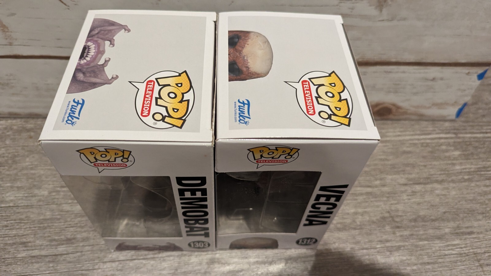 Lot Of 2 - Stranger Things - Funko Pops - DEMOBAT #1303 & VECNA #1312 ...